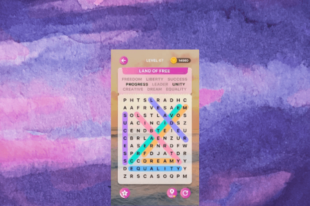 Peace Word Search A Relaxing Brain Teaser Game!